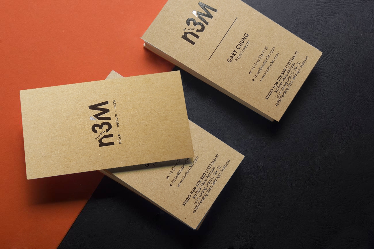 LED UV Emboss Name Card - Premium Name Card Printing Malaysia